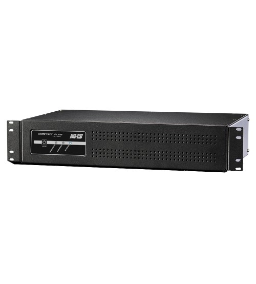 Nobreak NHS RACK Compact Plus III (1200VA Rack/2b.7Ah/Preto) Entrada ...